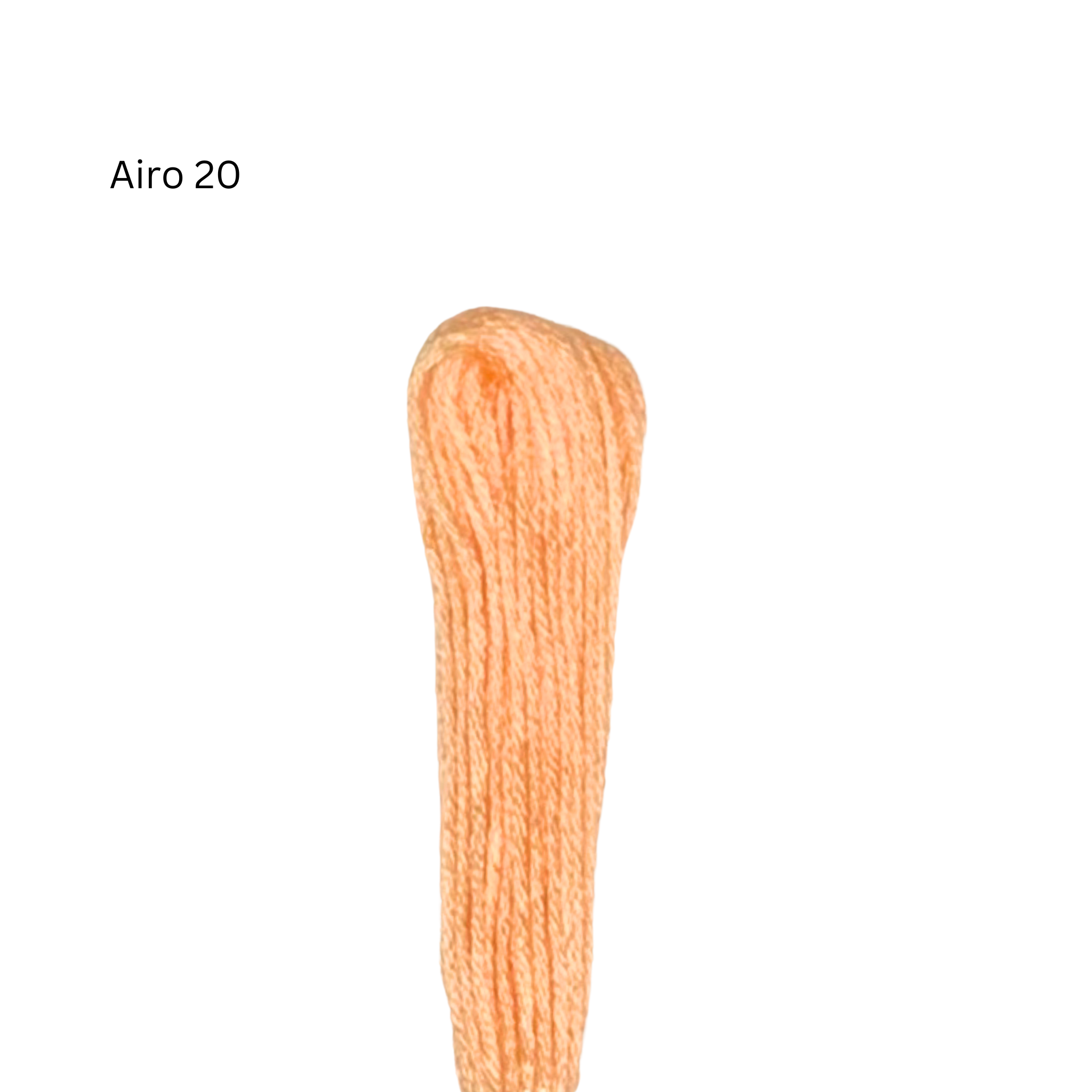 Airo #020 - Shrimp - 6-Strand Cotton Floss – The Knotty Unicorn
