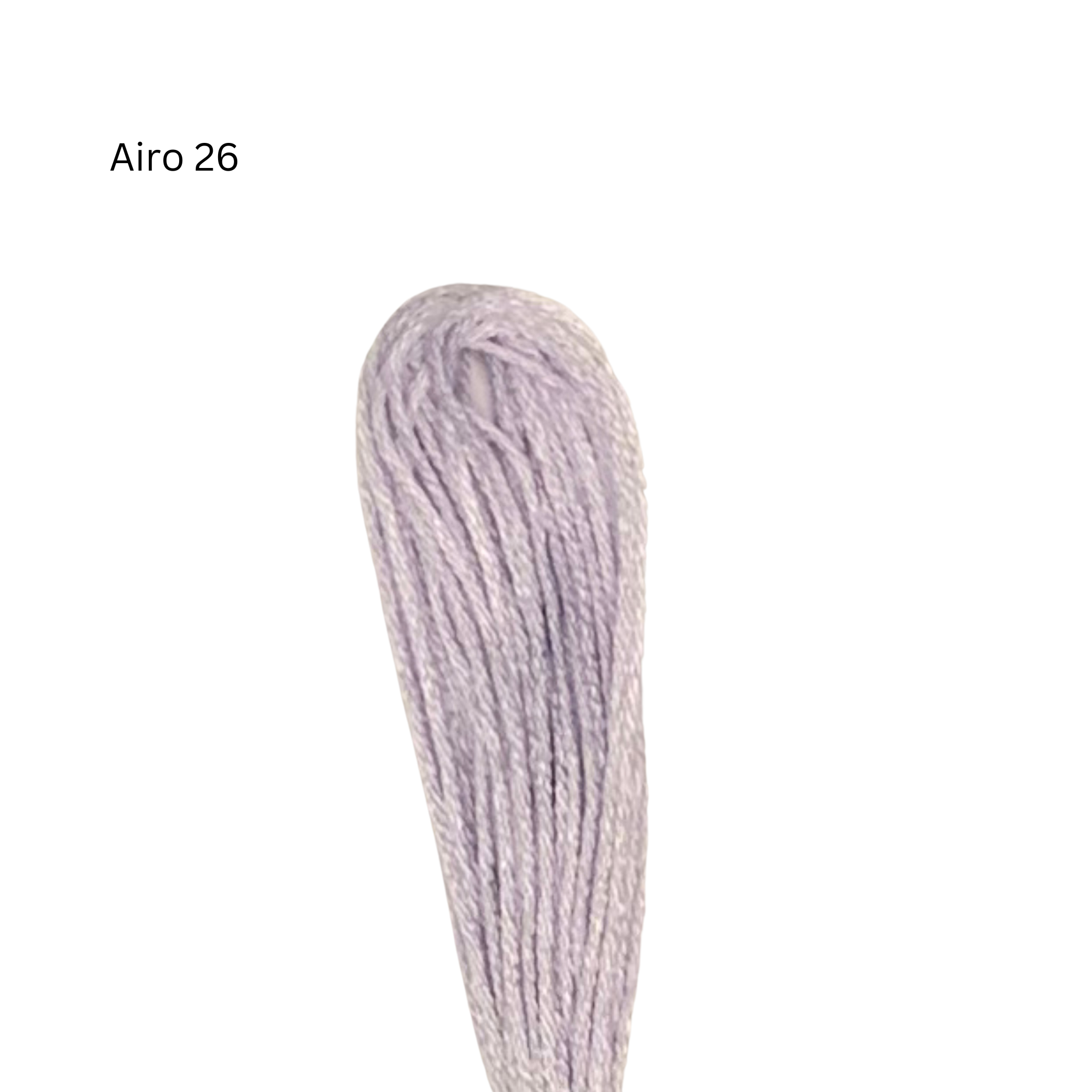 Airo #026 - Pale Lavender - 6-Strand Cotton Floss – The Knotty Unicorn