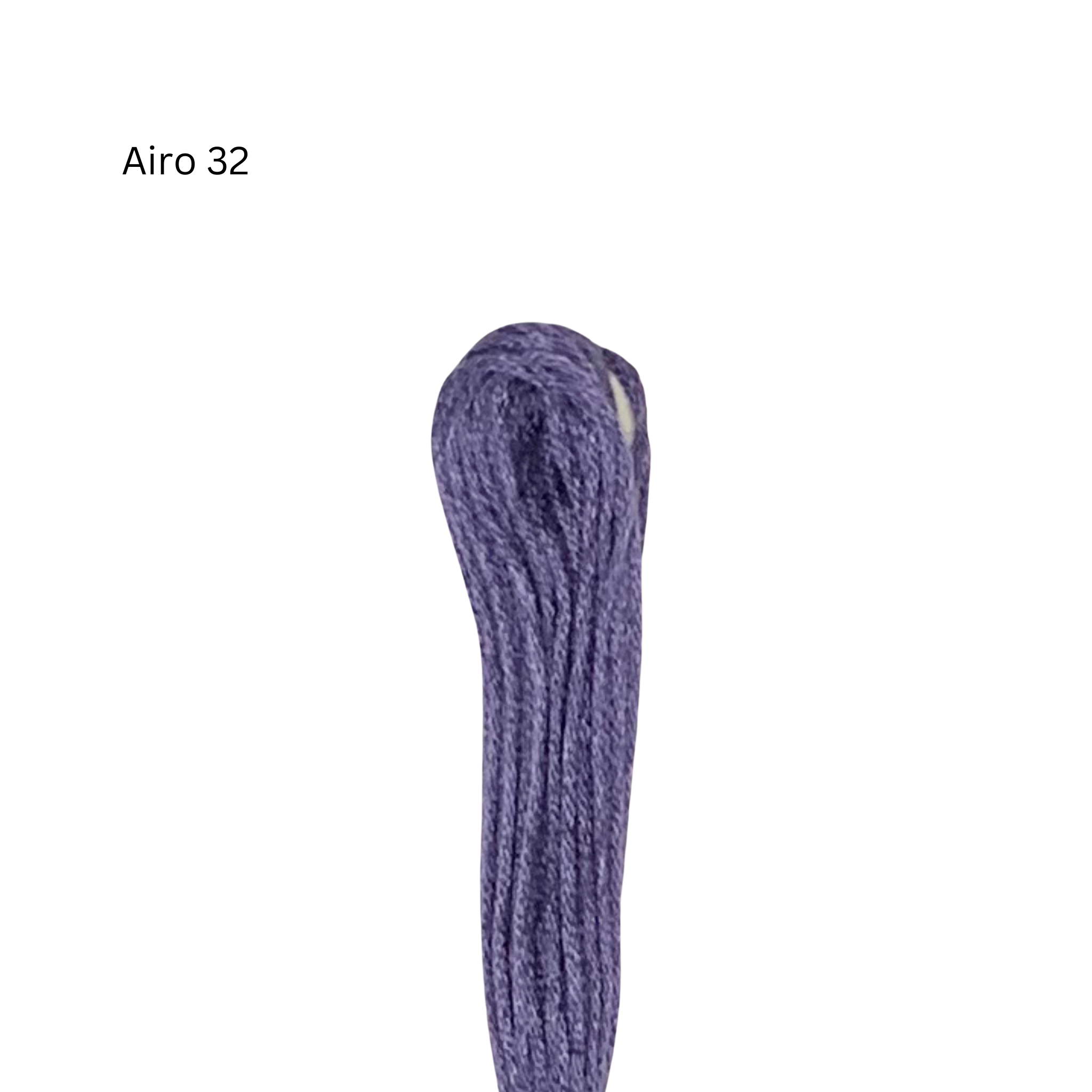 Airo #032 - Dark Blueberry - 6-Strand Cotton Floss – The Knotty Unicorn